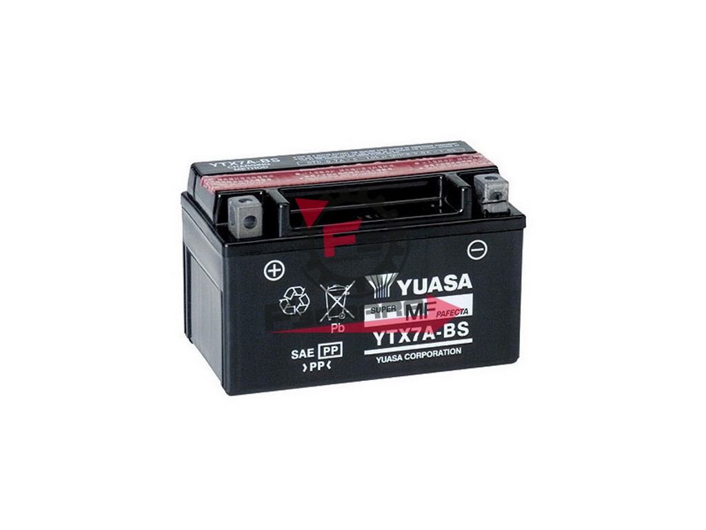 Prodotti | BATTERIA YTX7A-BS 12V 6AH YUASA